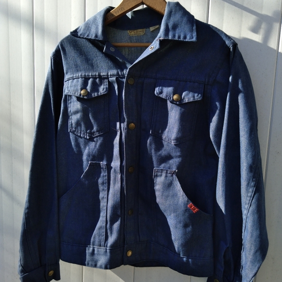 Vintage | Jackets & Coats | Vintage Buckaroo By Big Smith Denim Jacket ...
